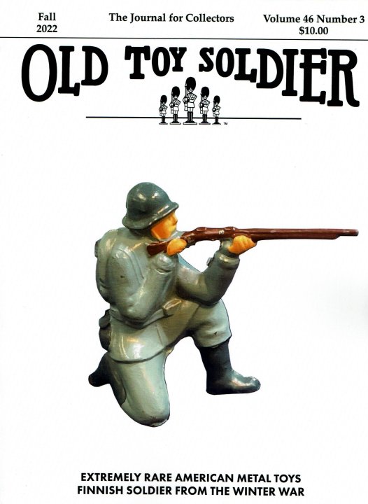 Fall 2022 Old Toy Soldier Magazine Volume 46 Number 3|OTS|Haradin|Joplin