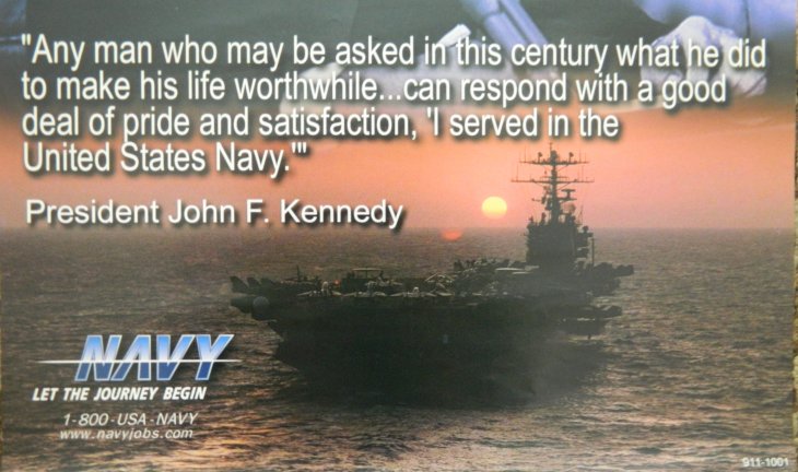 Jfk Navy Quote One Day After Am Long Gone, You Will Remember Me And